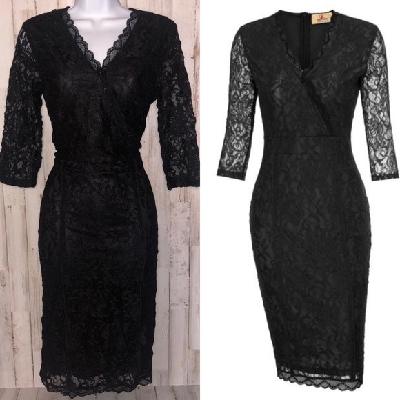 Grace Karin | Dresses | Grace Karin Womens Black Lace Dress | Poshmark